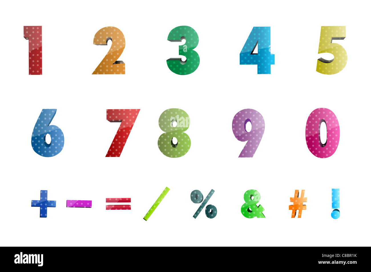 Maths Numbers Clipart