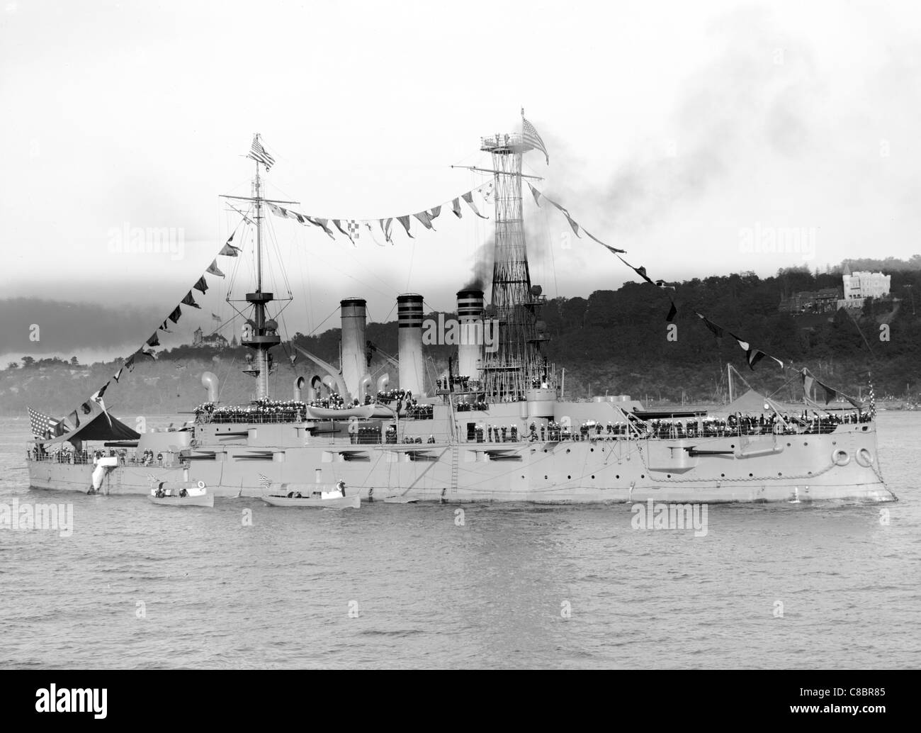 U.S. battleship Ohio Stock Photo - Alamy