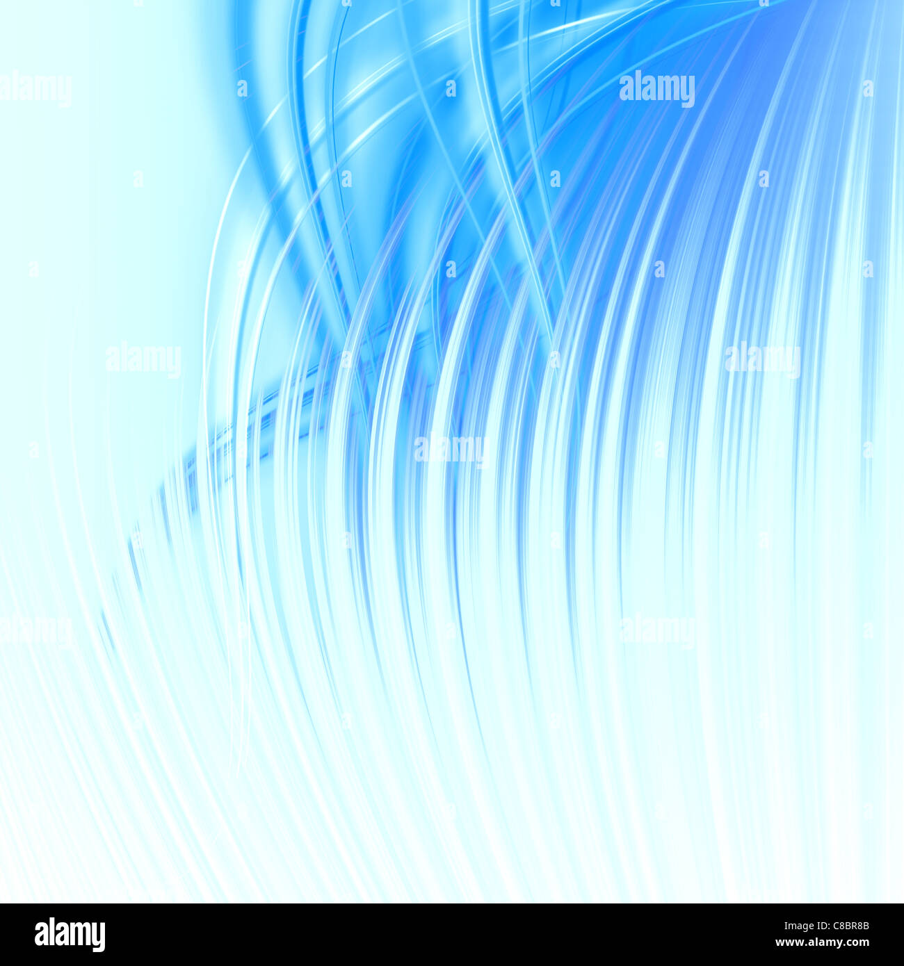 abstract blue wave Stock Photo - Alamy