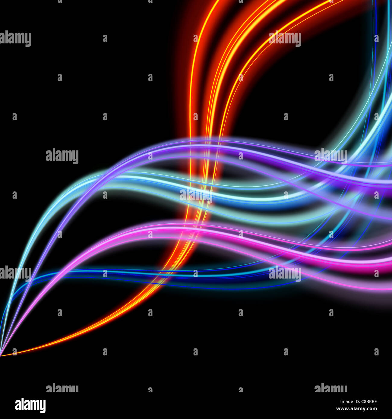 abstract wave energy Stock Photo - Alamy