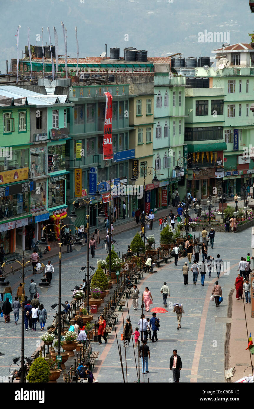 MG Marg Gangtok Sikkim India Stock Photo: 39597980 - Alamy