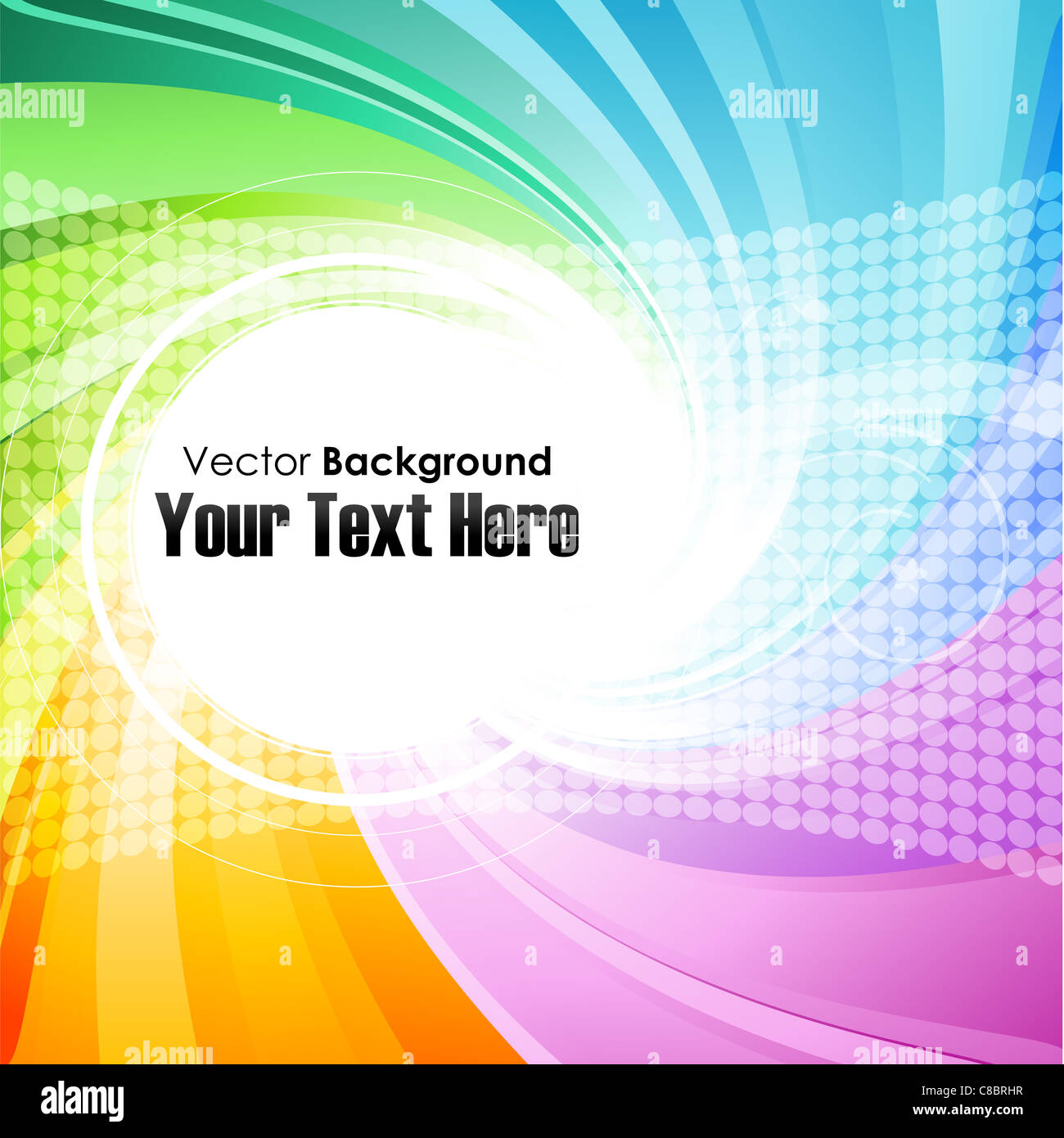 illustration of colorful vector background on white background Stock ...