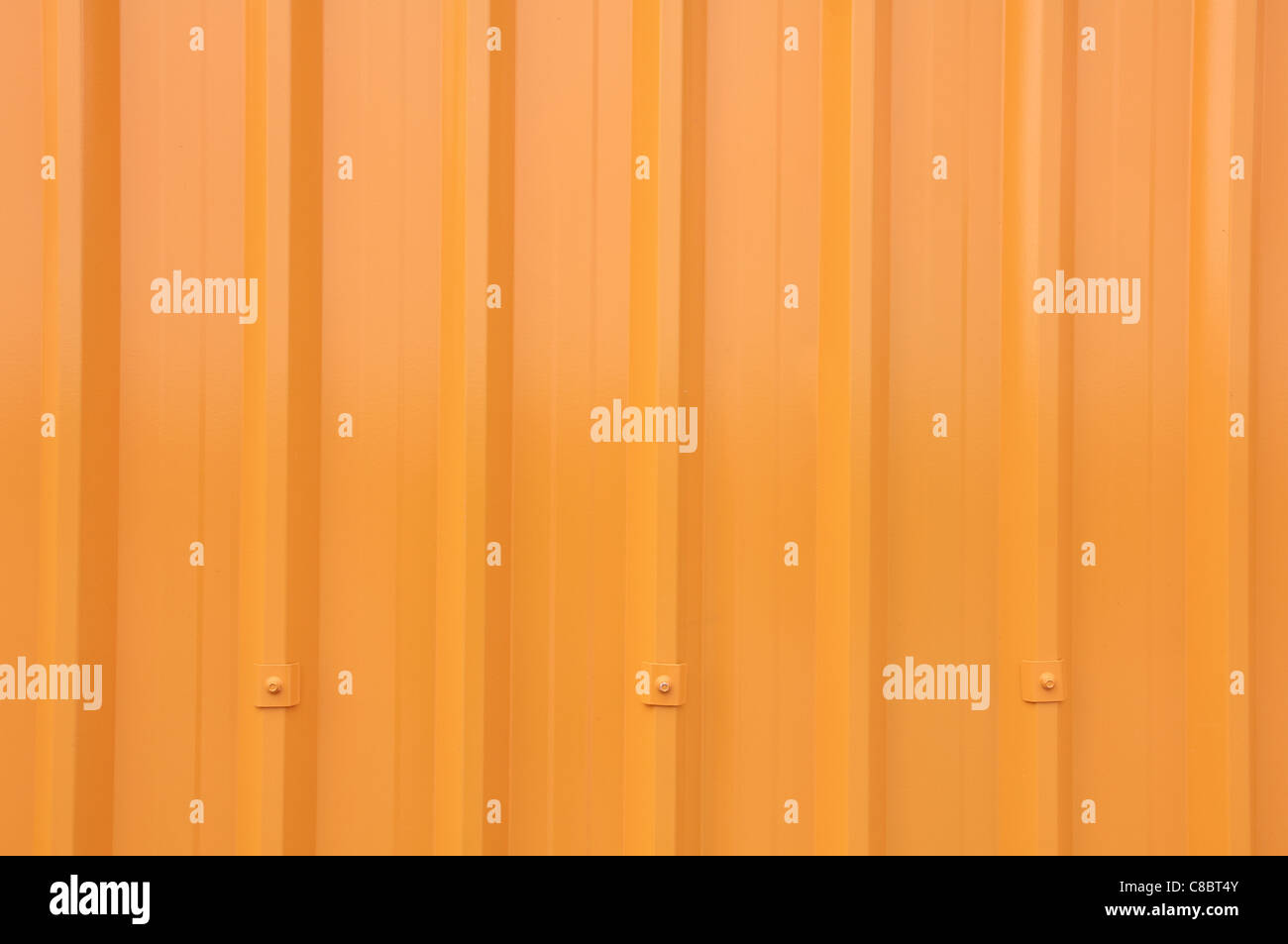 Yellow Corrugated Longrun Iron Stock Photo - Alamy