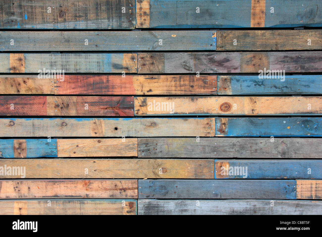 Blue Timber Background Stock Photo - Alamy