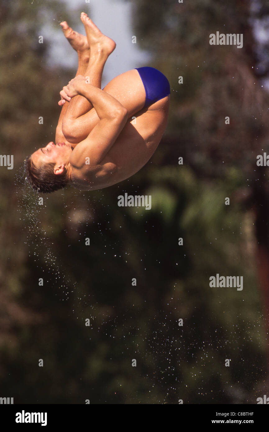 Olympic diver hi-res stock photography and images - Alamy