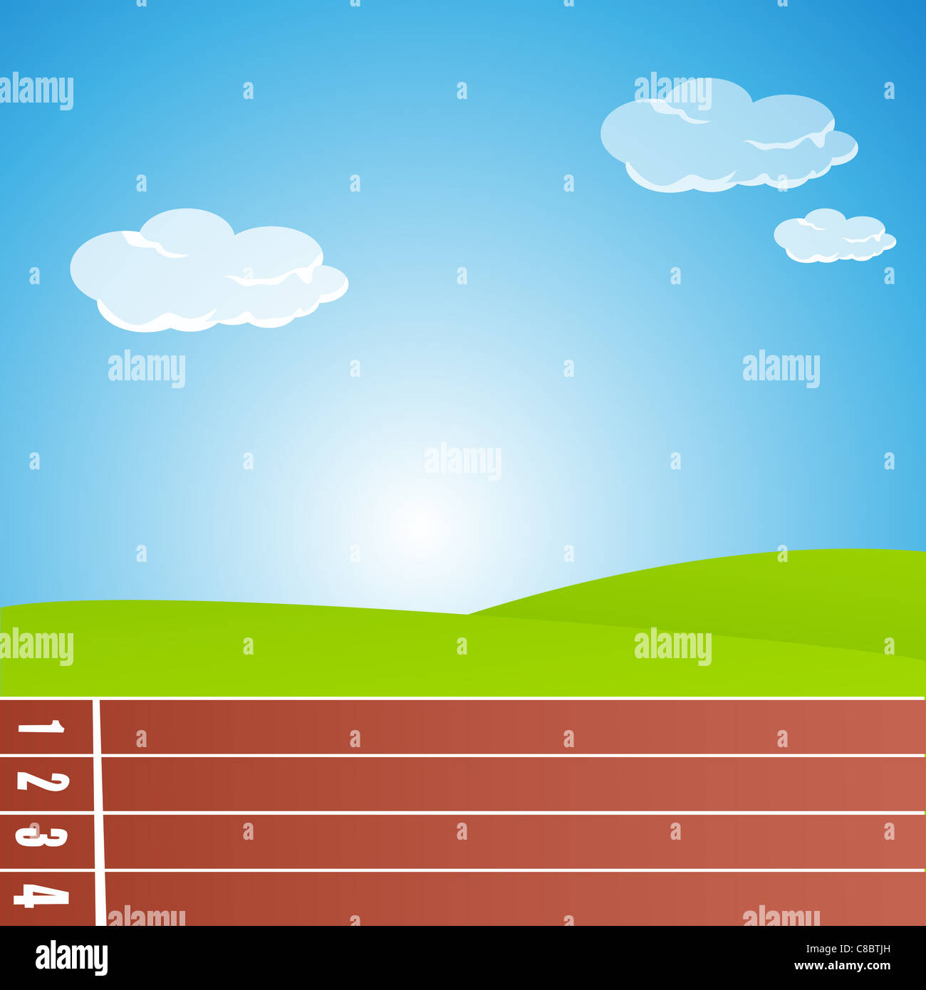 illustration racing track Stock Photo - Alamy