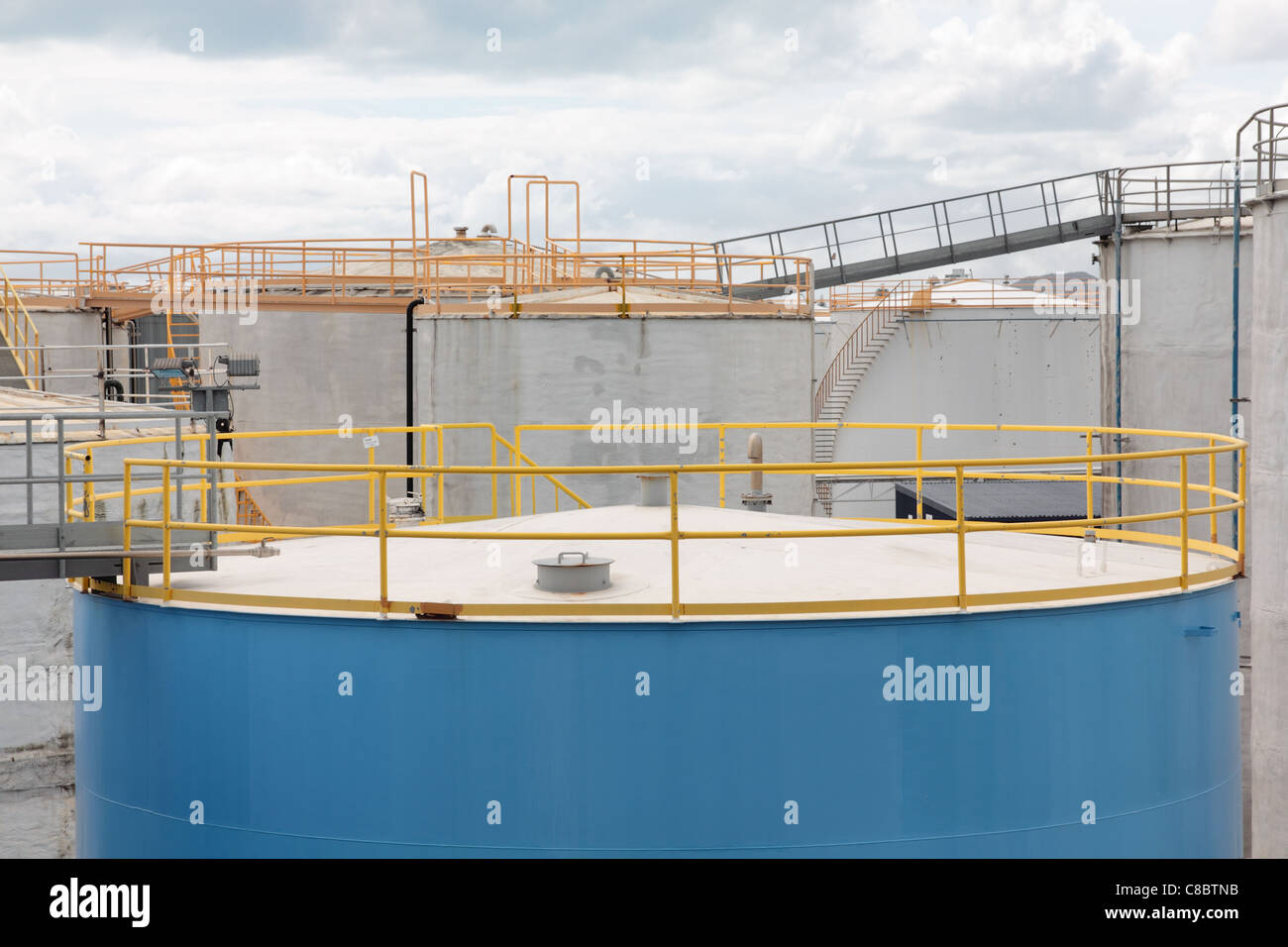 Concrete storage tanks hi-res stock photography and images - Alamy