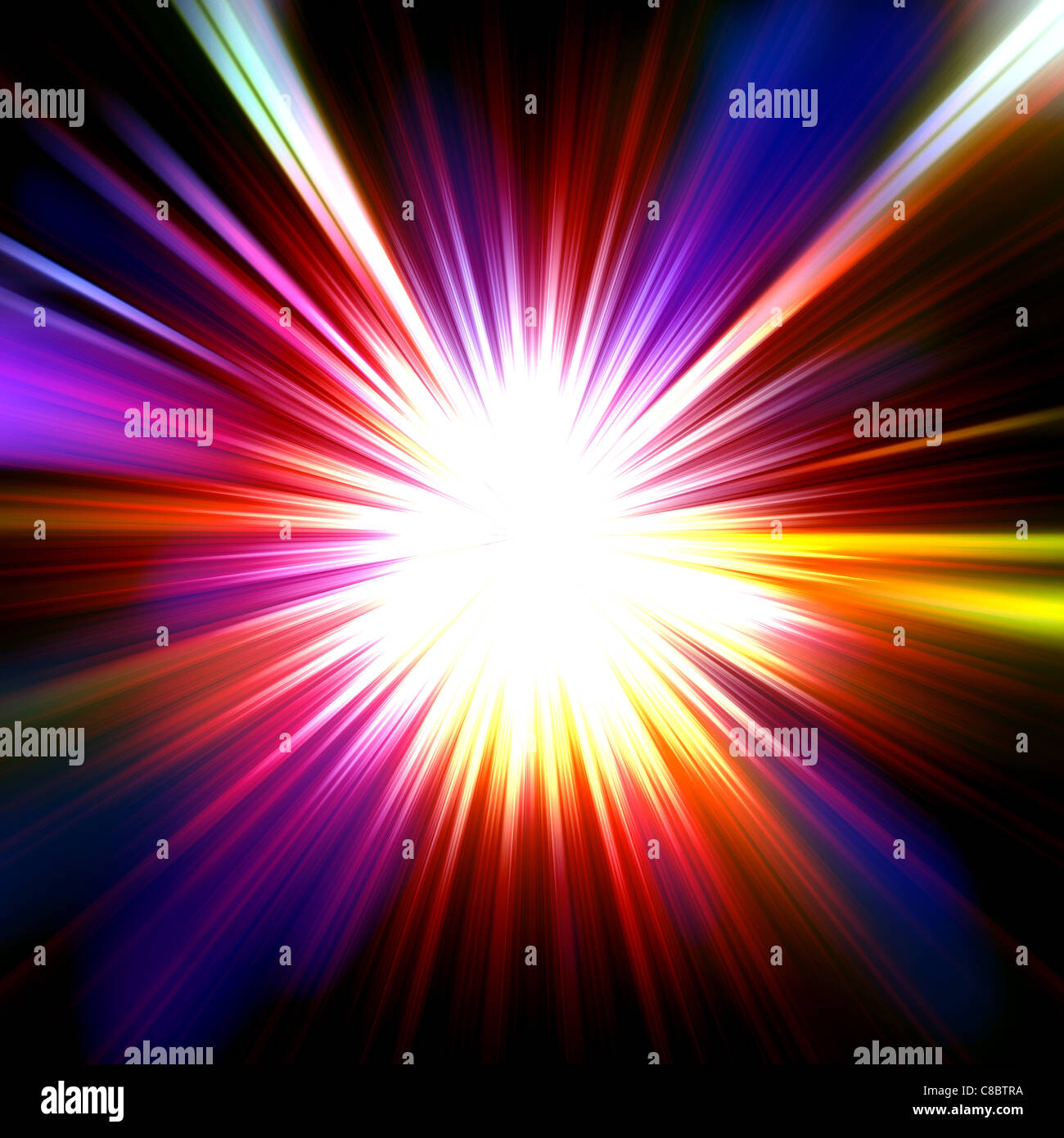 abstract radiant star Stock Photo - Alamy