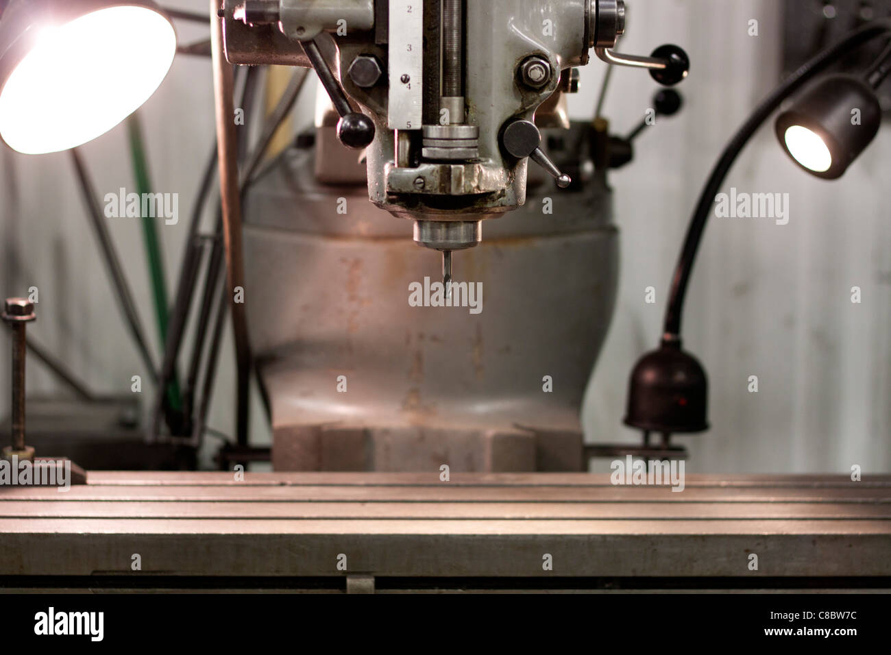 Bridgeport machine hi-res stock photography and images - Alamy