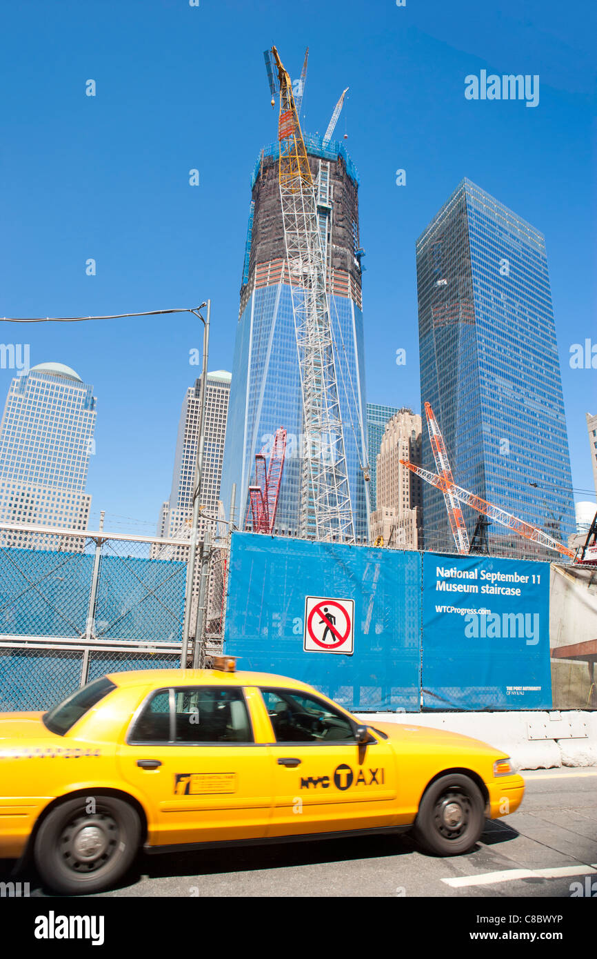 Construction at ground zero almost ten years later Stock Photo - Alamy