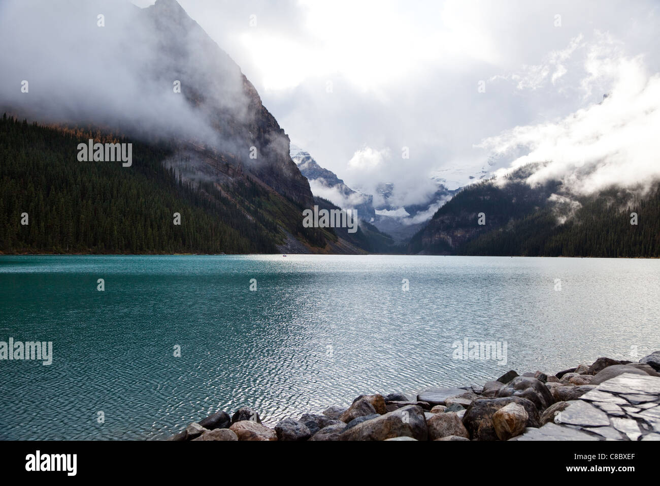 Lake Louise. Banff National park. Alberta. Canada, Oct. 2011 Stock ...