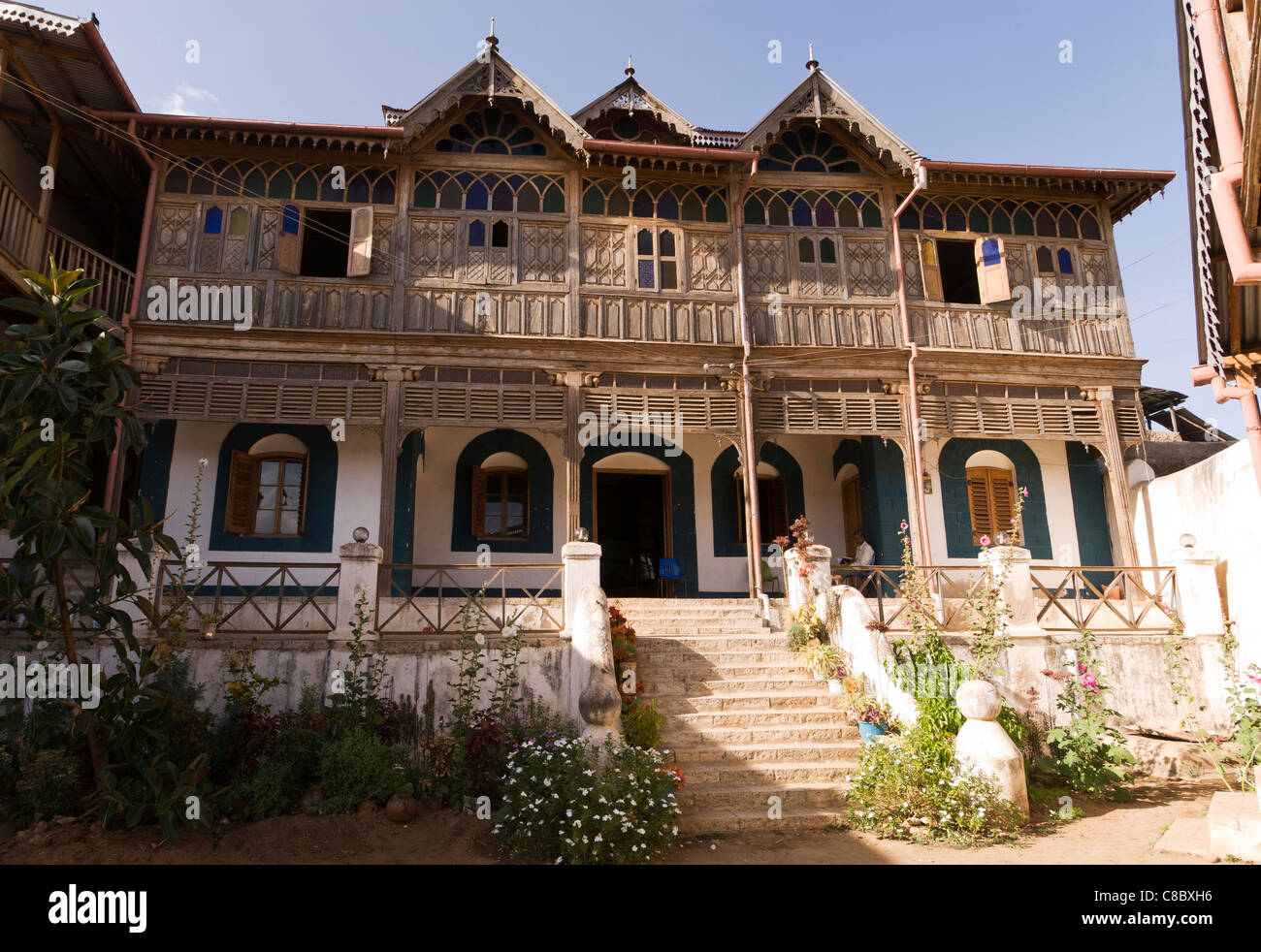 Elk200-4194 Ethiopia, Harar, old town, Rimbaud House Stock Photo - Alamy