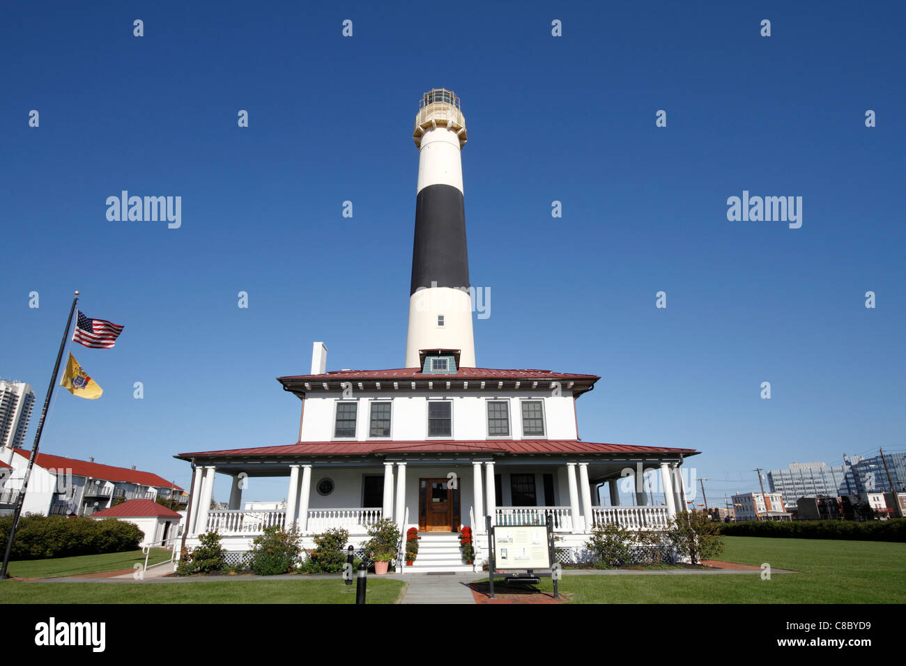 Absecon Lighthouse, Atlantic City, NJ USA Stock Photo - Alamy