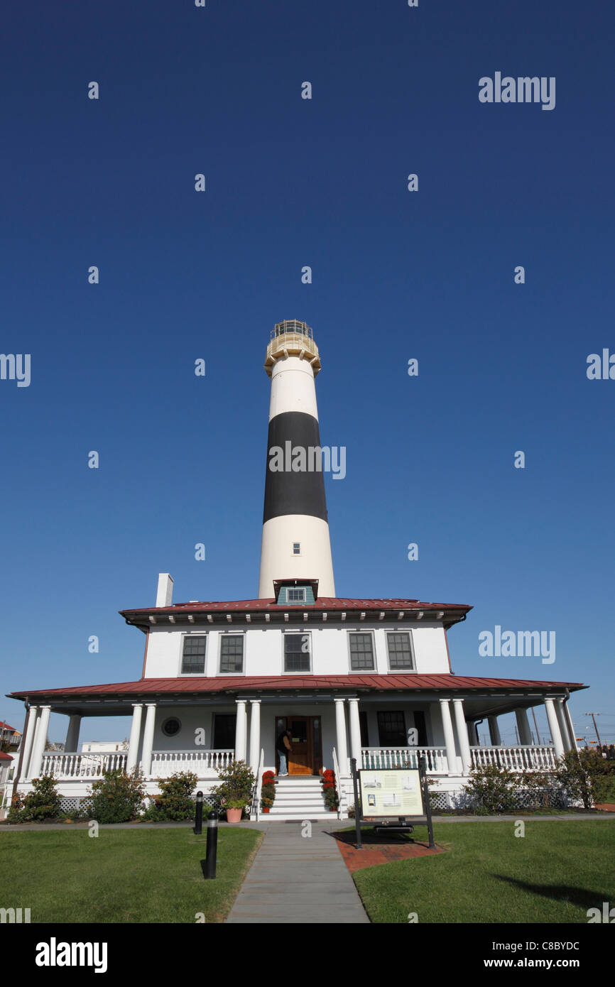 Absecon Lighthouse, Atlantic City, NJ USA Stock Photo - Alamy