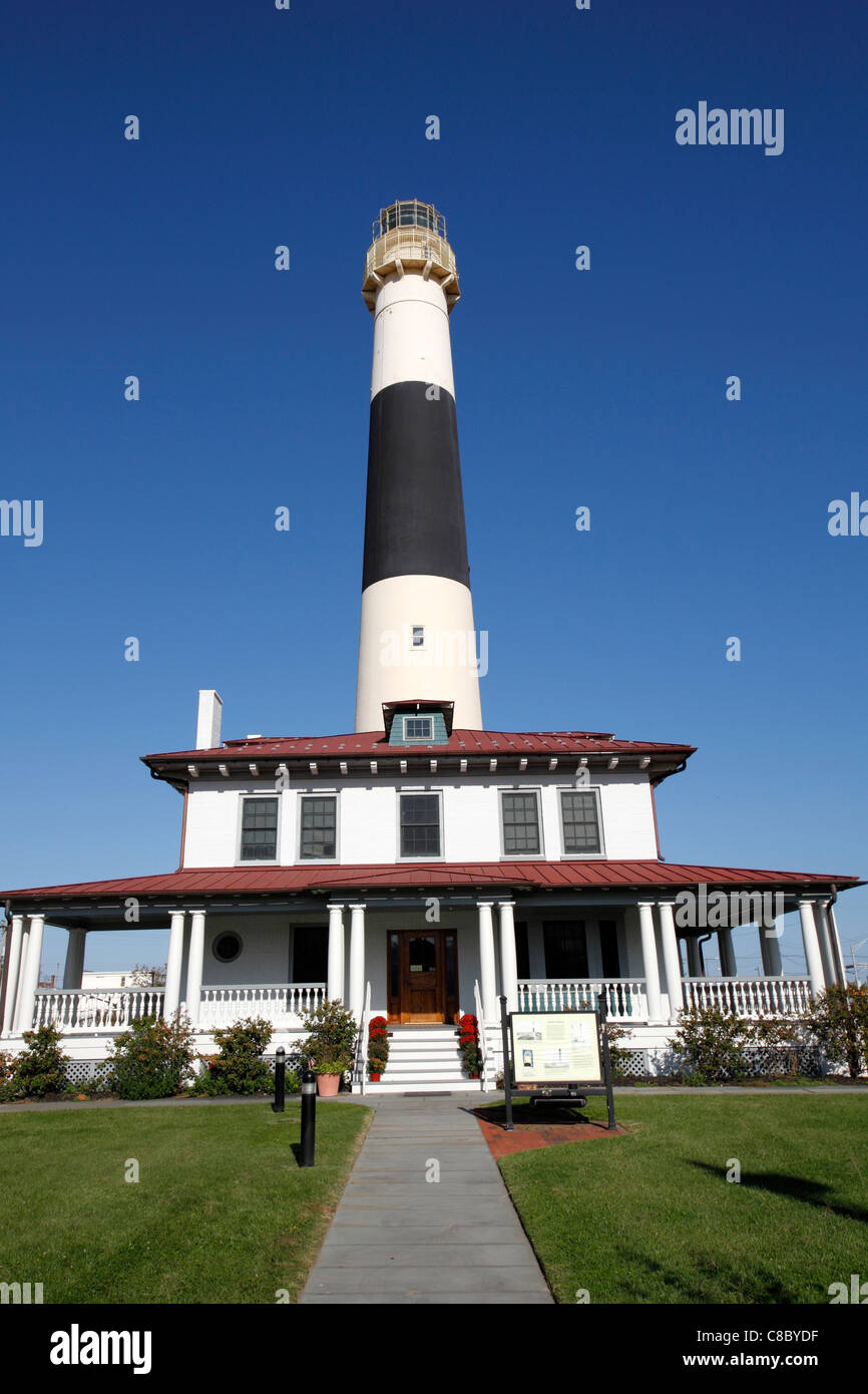 Absecon Lighthouse, Atlantic City, NJ USA Stock Photo - Alamy
