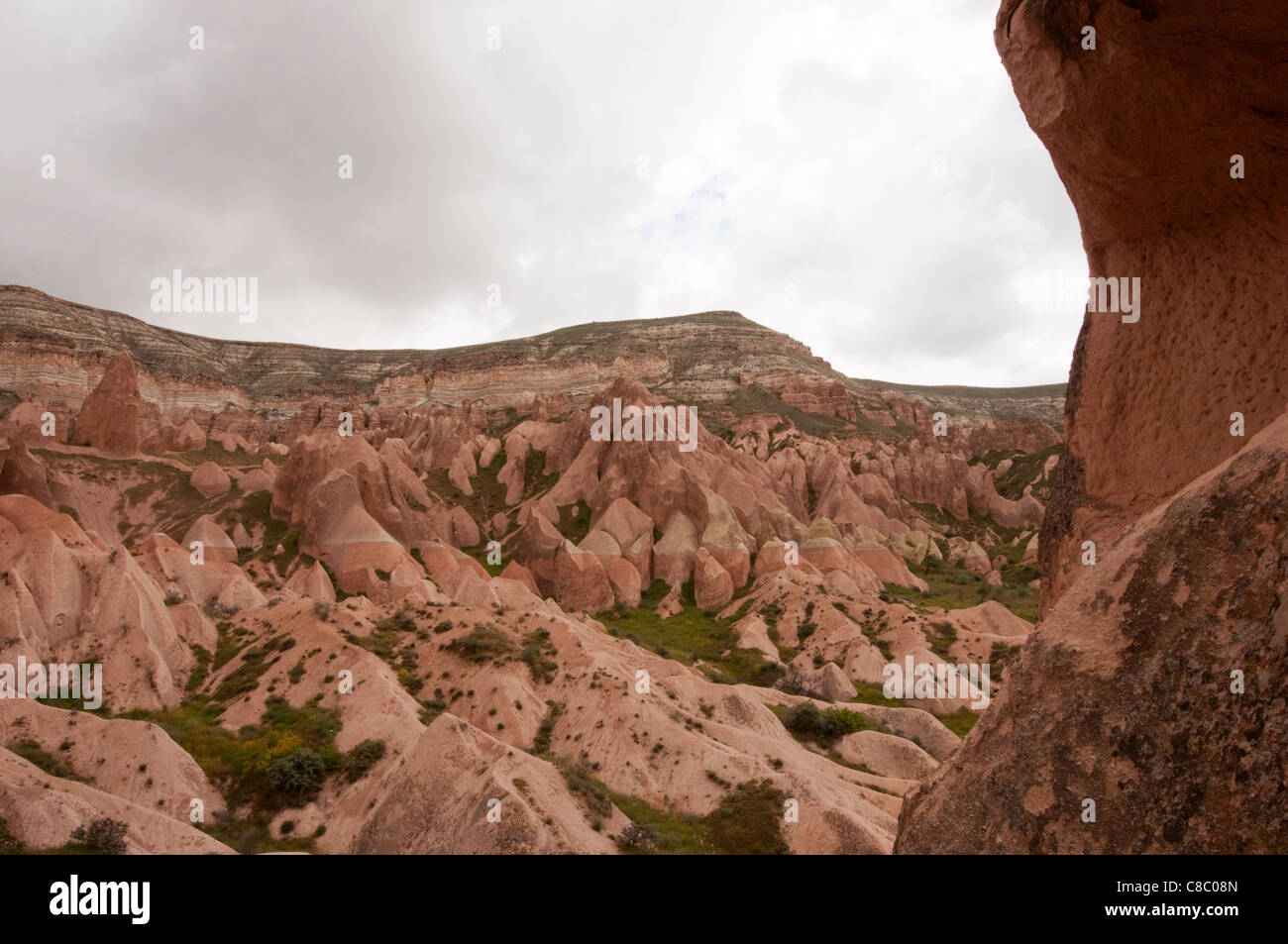 Rock formations of Cappadocia, Turkey Stock Photo - Alamy