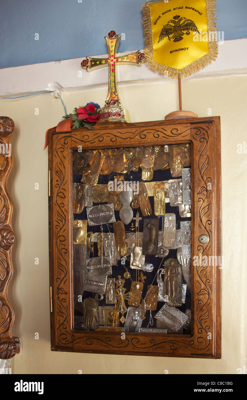 Collection of milagros from worshipers who have been cured of various ...