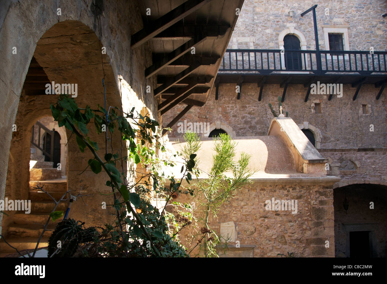 Monastery toplou, crete hi-res stock photography and images - Alamy