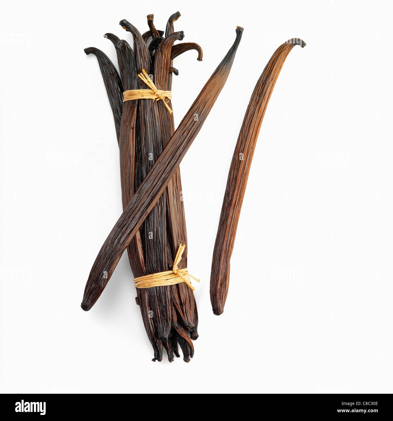 Vanilla pod cut out hi-res stock photography and images - Alamy