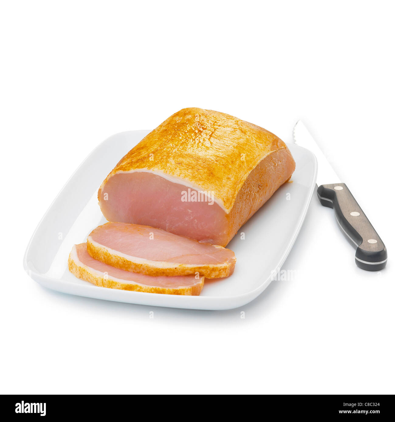 Rind pork roast raw hi-res stock photography and images - Alamy
