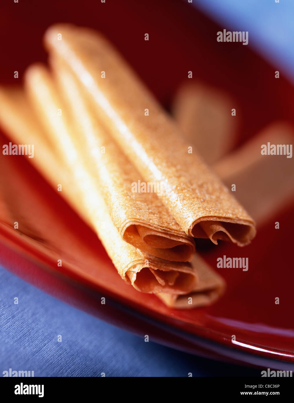 crispy Brittany crepes Stock Photo - Alamy
