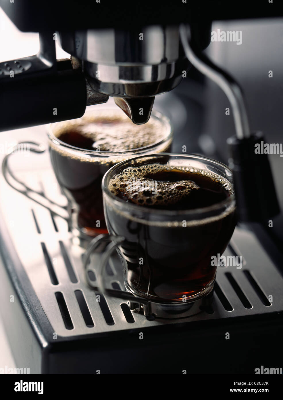 expresso coffee machine Stock Photo - Alamy