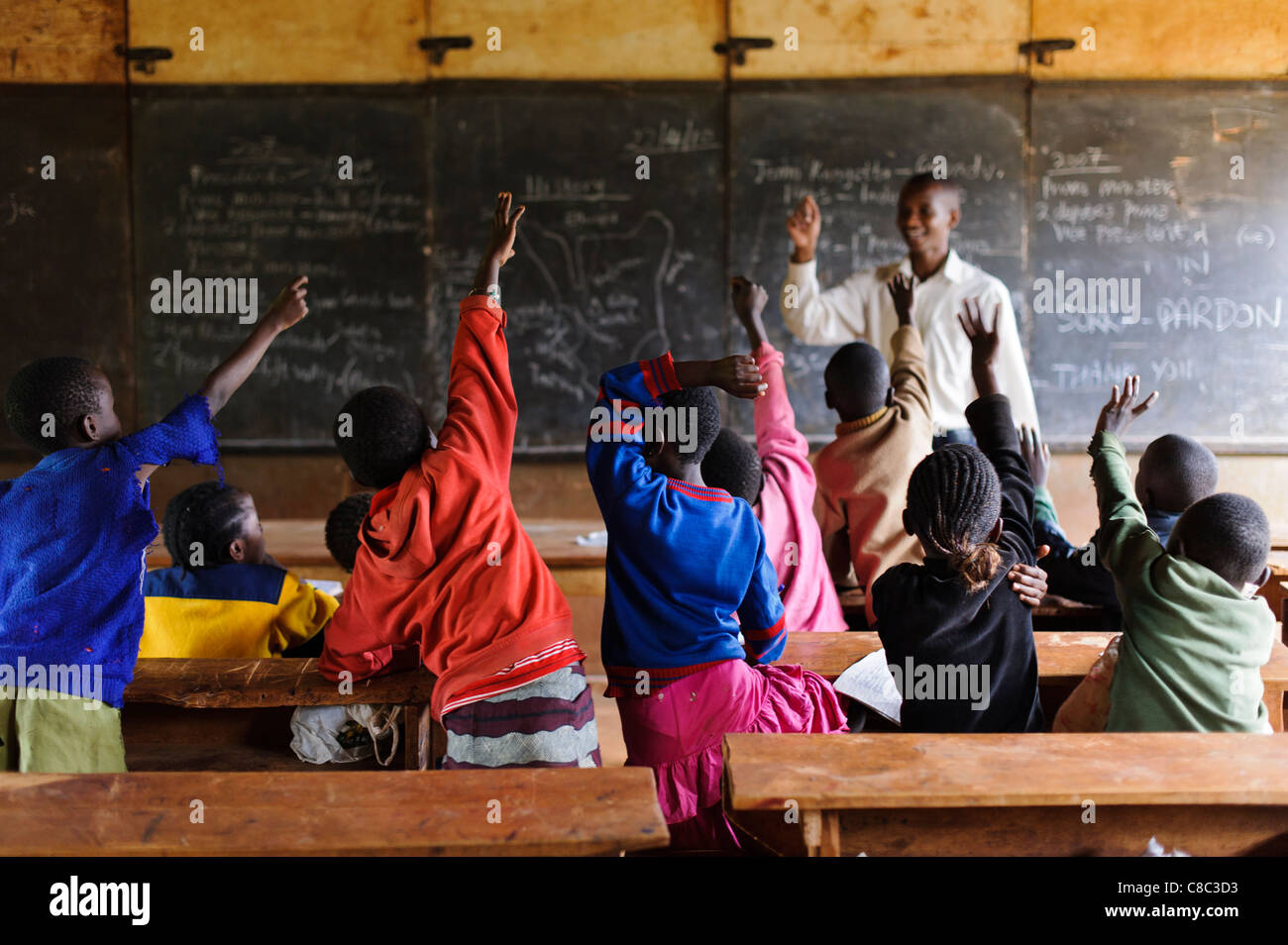 School classroom kenya africa hi-res stock photography and images - Alamy