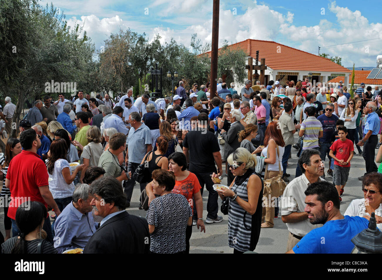 At the Amargeti October Wine festival Stock Photo - Alamy