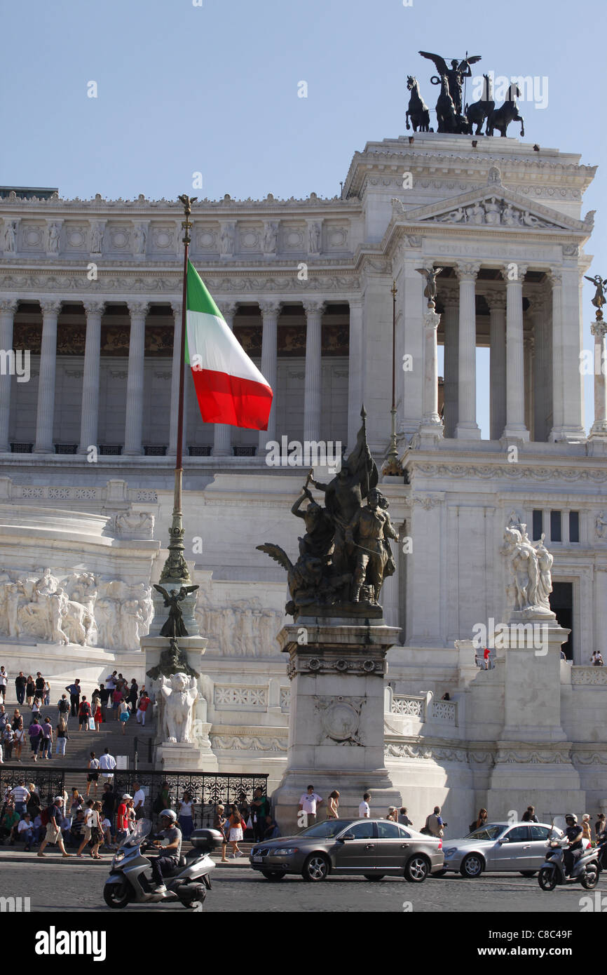 Rome flag hi-res stock photography and images - Alamy
