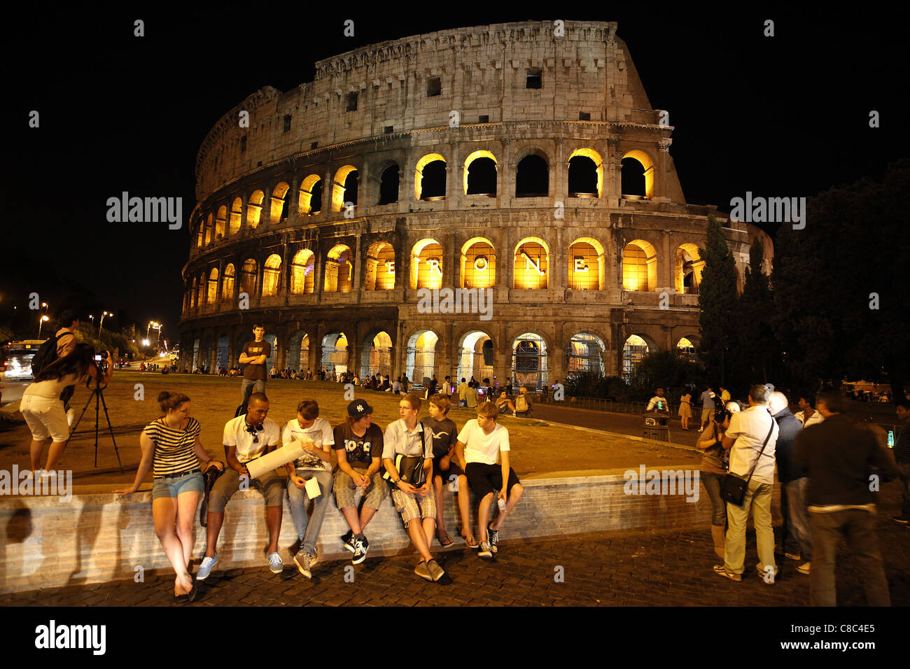 Colosseum outside hi-res stock photography and images - Alamy
