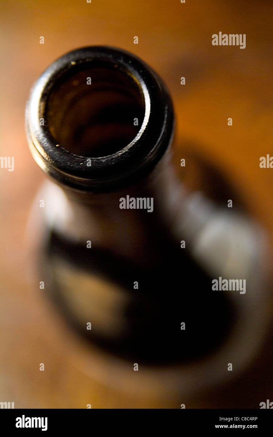 neck of bottle Stock Photo - Alamy