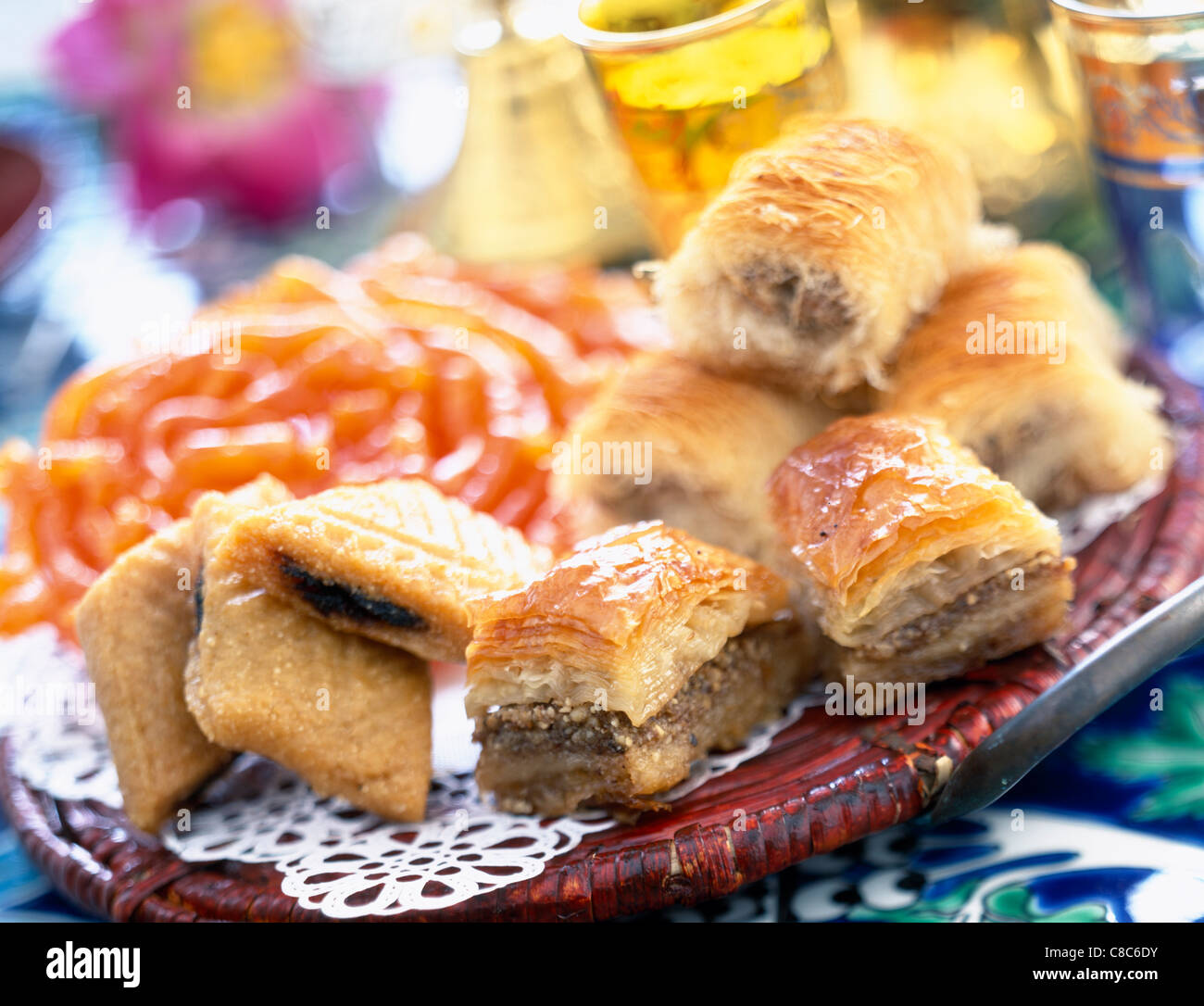 Makroudh pastries hi-res stock photography and images - Alamy
