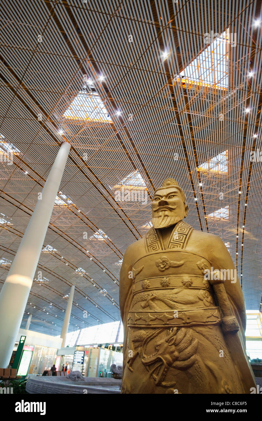 China, Beijing, Beijing International Airport, Interior Stock Photo - Alamy