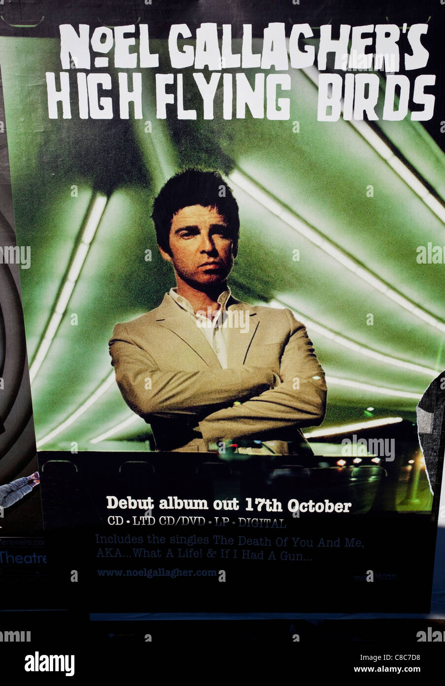 Noel Gallagher's High Flying Birds debut album promotional poster ...