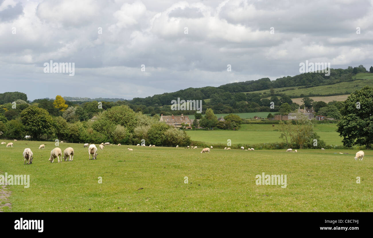 Lacock near Chippenham Wiltshire UK National Trust Village. Photo taken ...