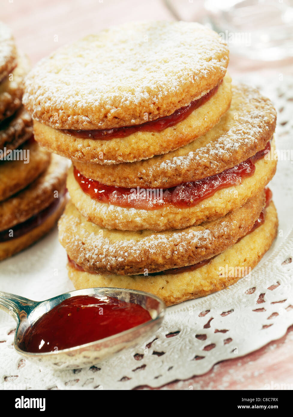 Fruit Shortbread Biscuits High Resolution Stock Photography and Images ...