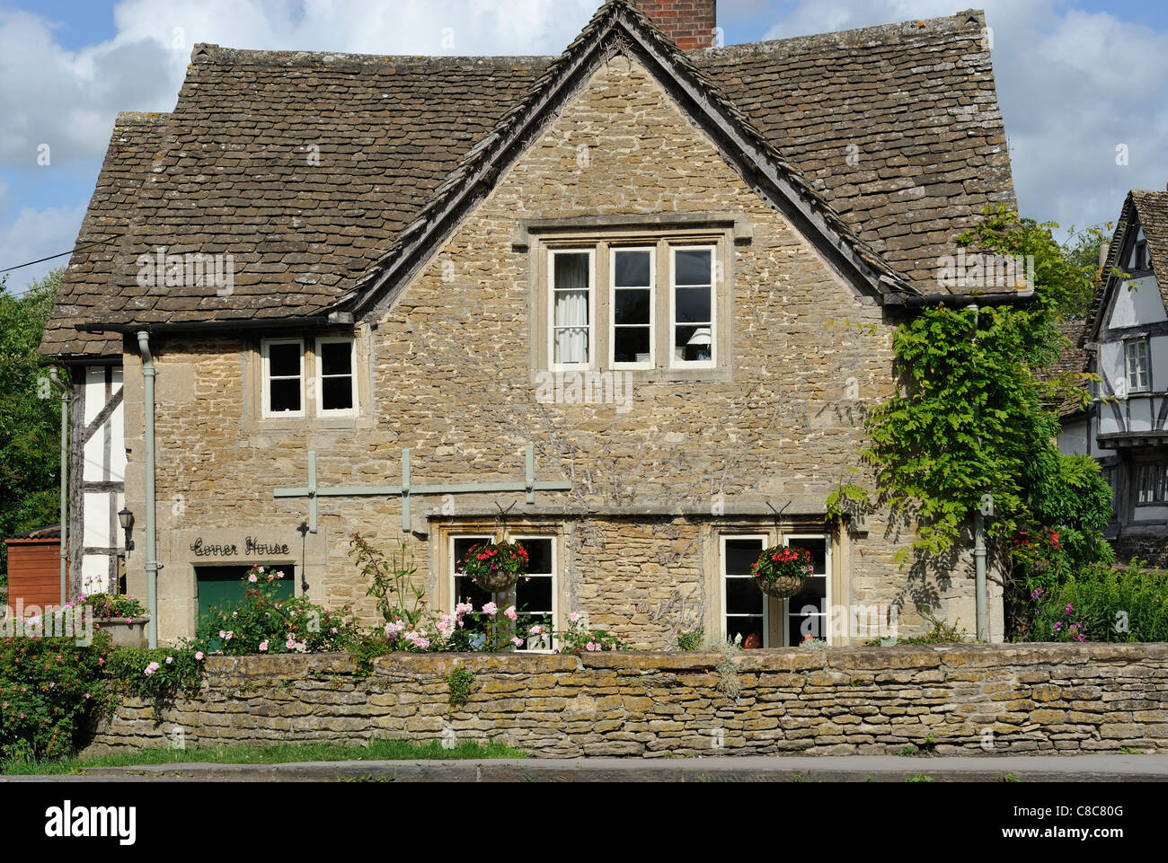 Lacock near Chippenham Wiltshire UK National Trust Village. Photo taken ...