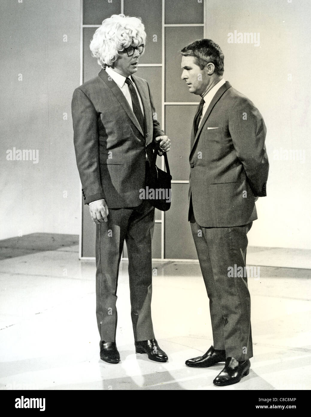 MORECAMBE AND WISE UK comedy duo of Eric Morcambe and Ernie Wise Stock ...