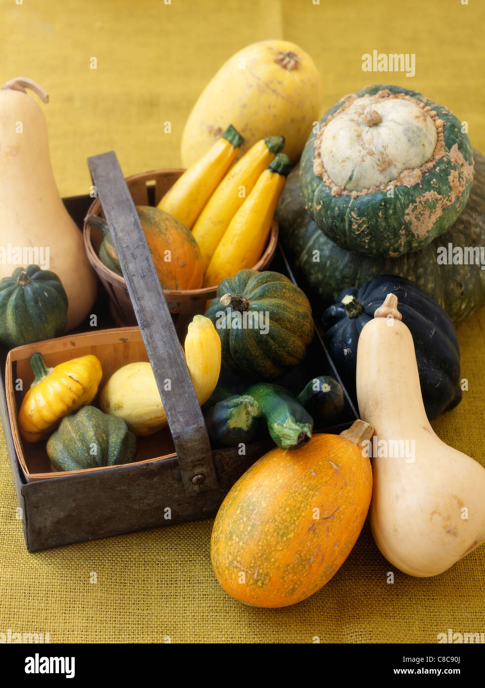 Selection of marrows Stock Photo - Alamy
