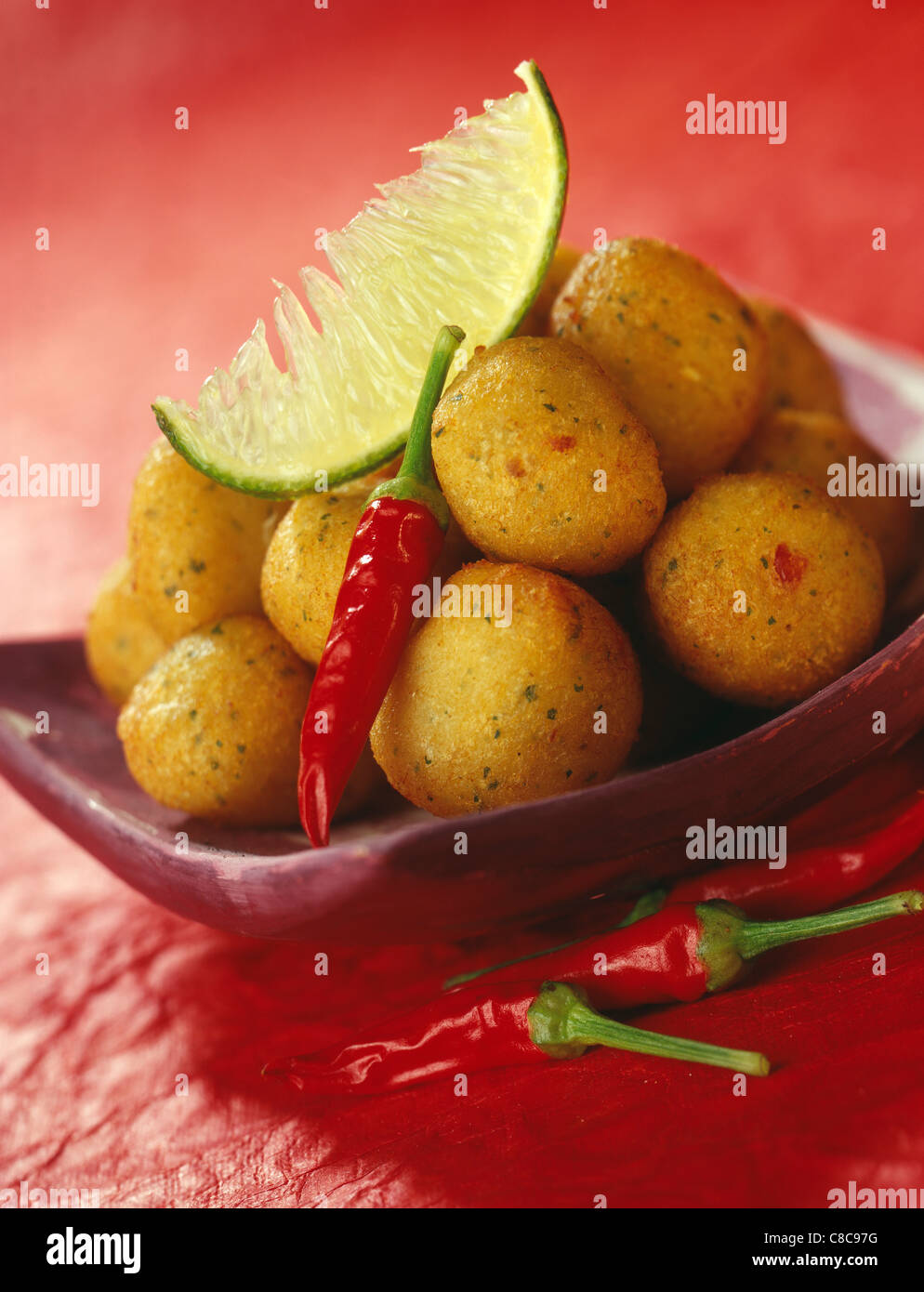 Spicy hot cod acras hi-res stock photography and images - Alamy