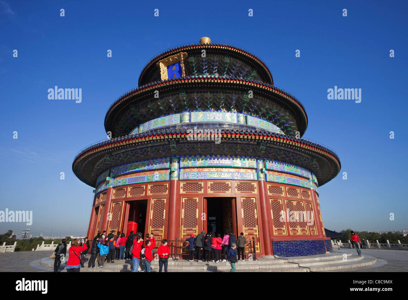 China, Beijing, Temple of Heaven or Tian tan, Hall of Prayer for Good ...