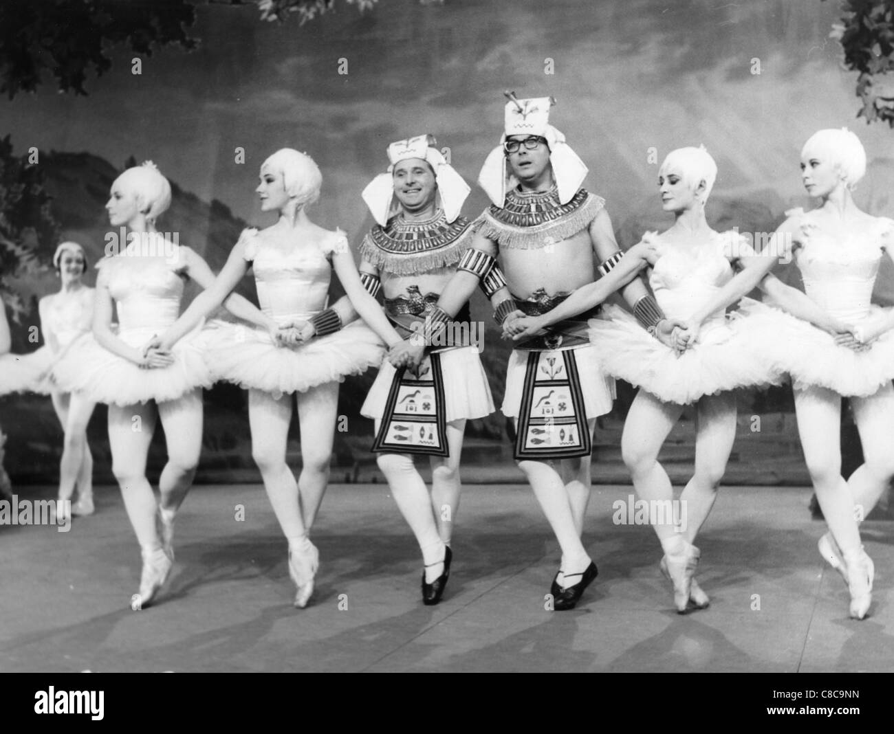 THE INTELLIGENCE MEN 1965 Rank film with Eric Morecambe at right and ...