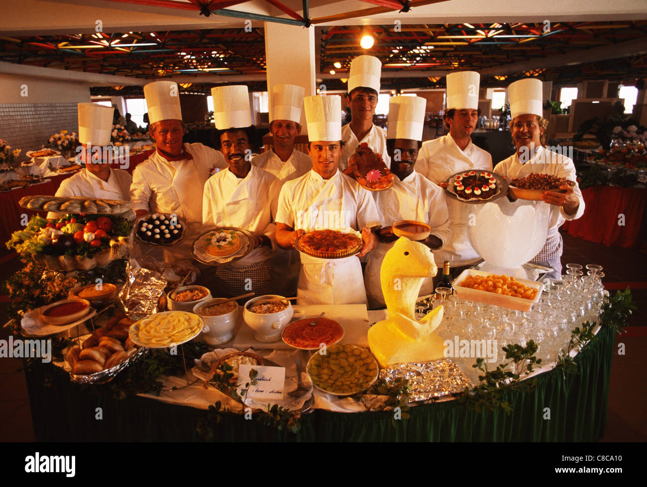 Buffet glass chef hi-res stock photography and images - Alamy