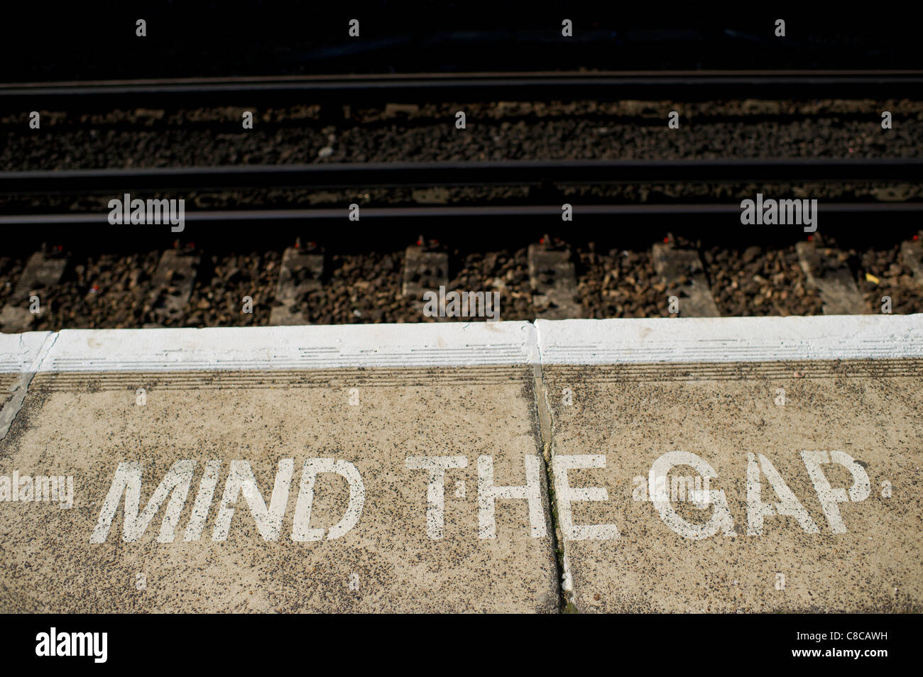 Warning railway hi-res stock photography and images - Alamy