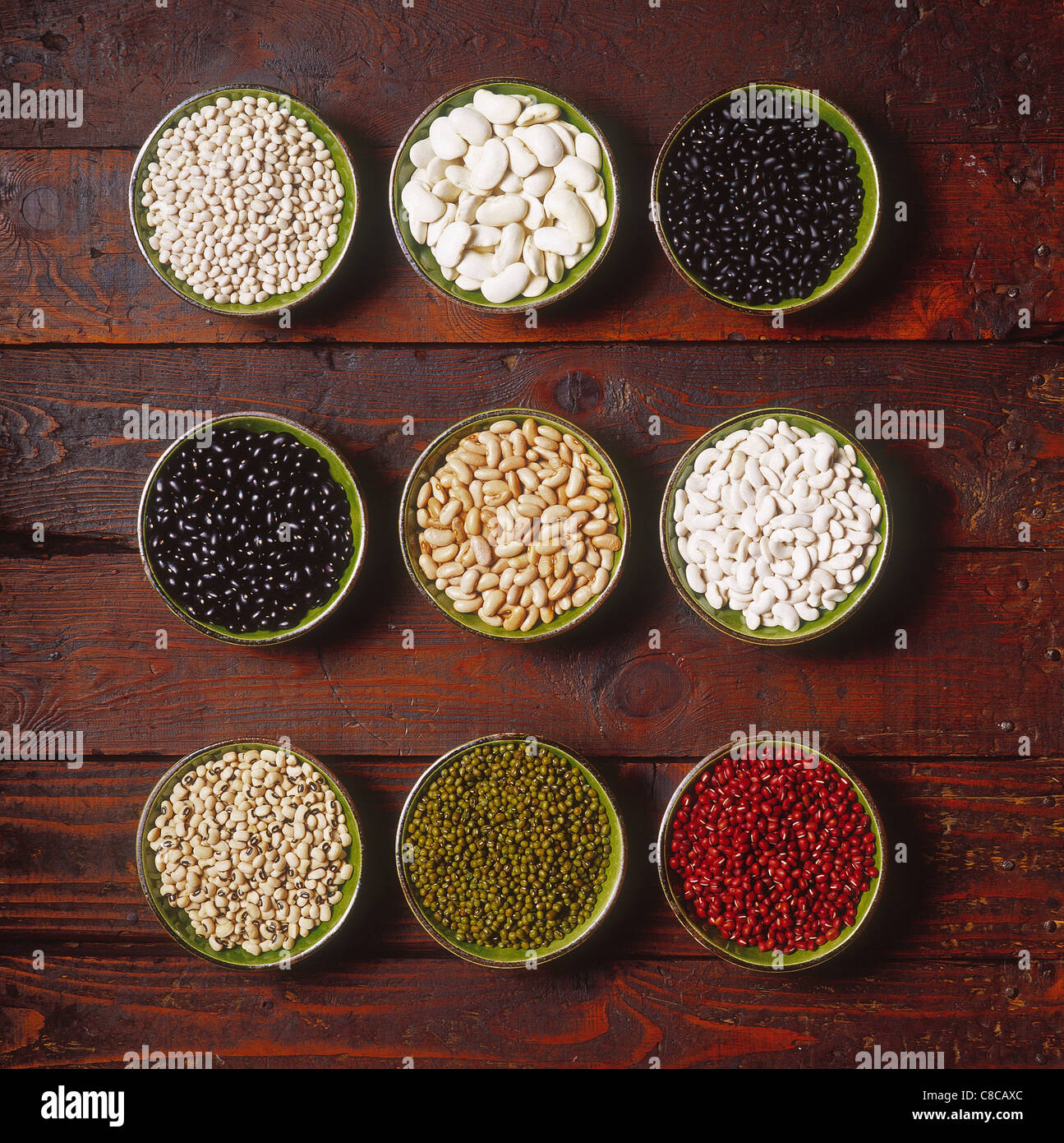 Dry shell beans and lentils Stock Photo - Alamy