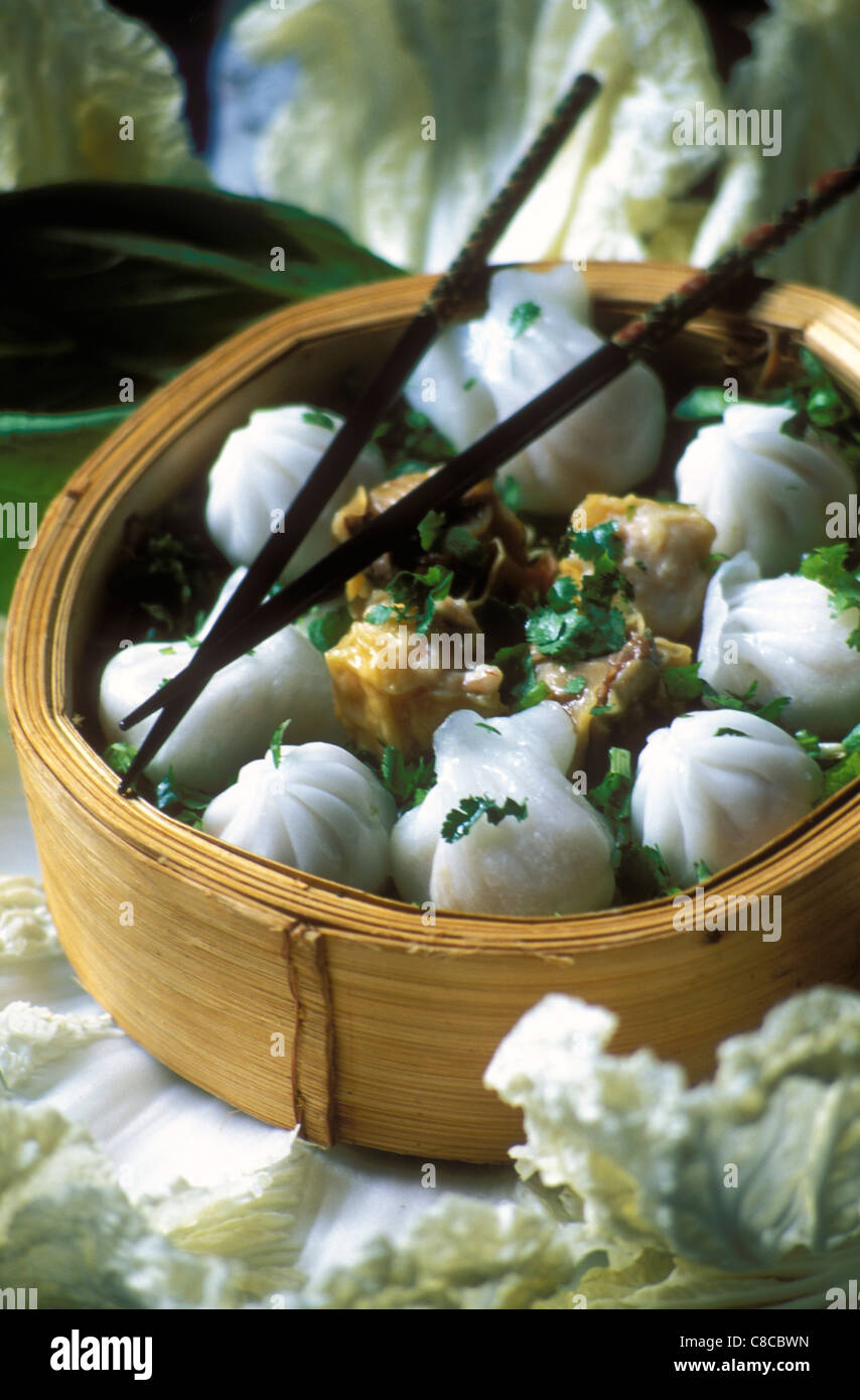 Steamed ravioli hi-res stock photography and images - Alamy