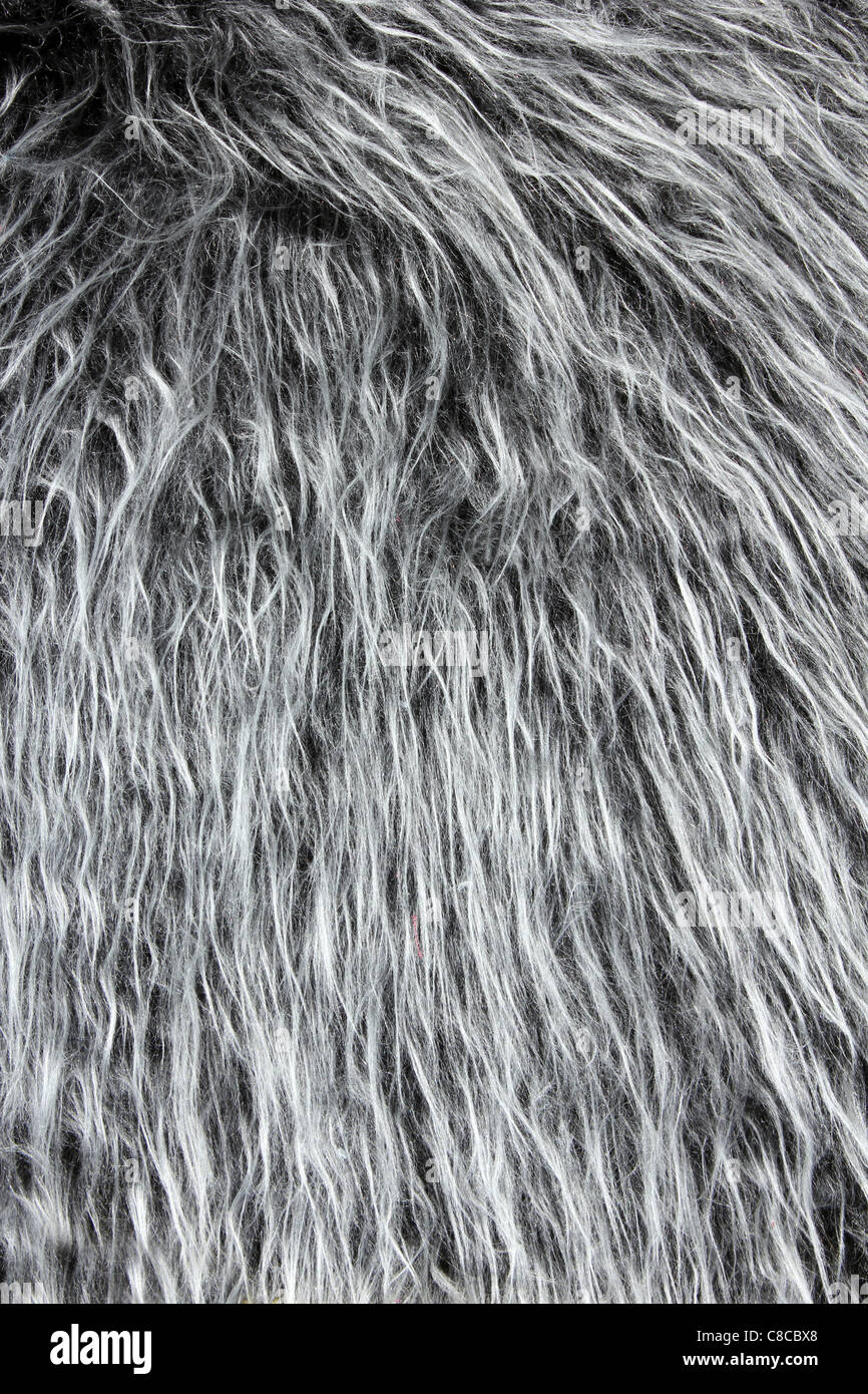 Grey fur background Stock Photo - Alamy