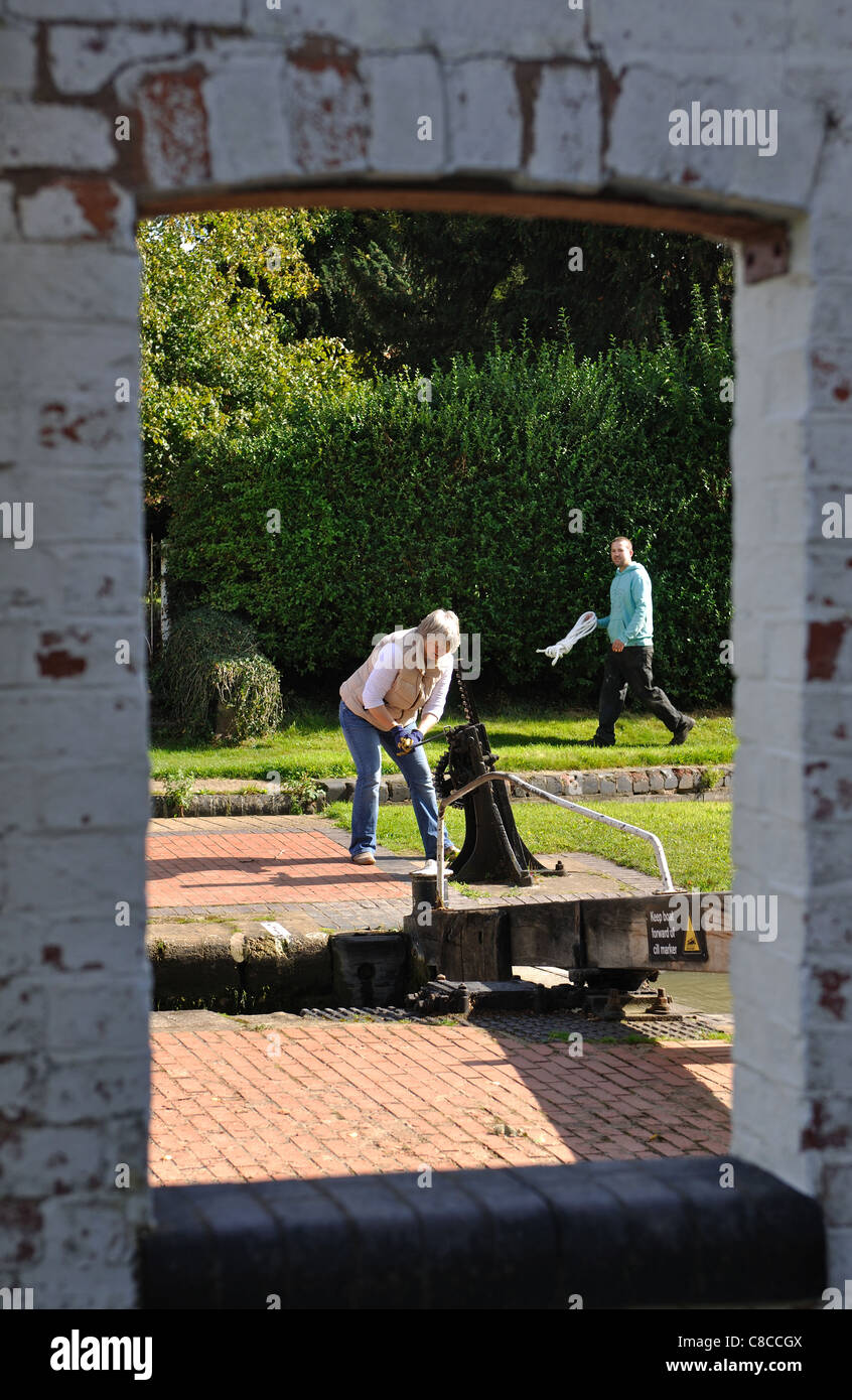 Hillmorton locks oxford canal hi-res stock photography and images - Alamy