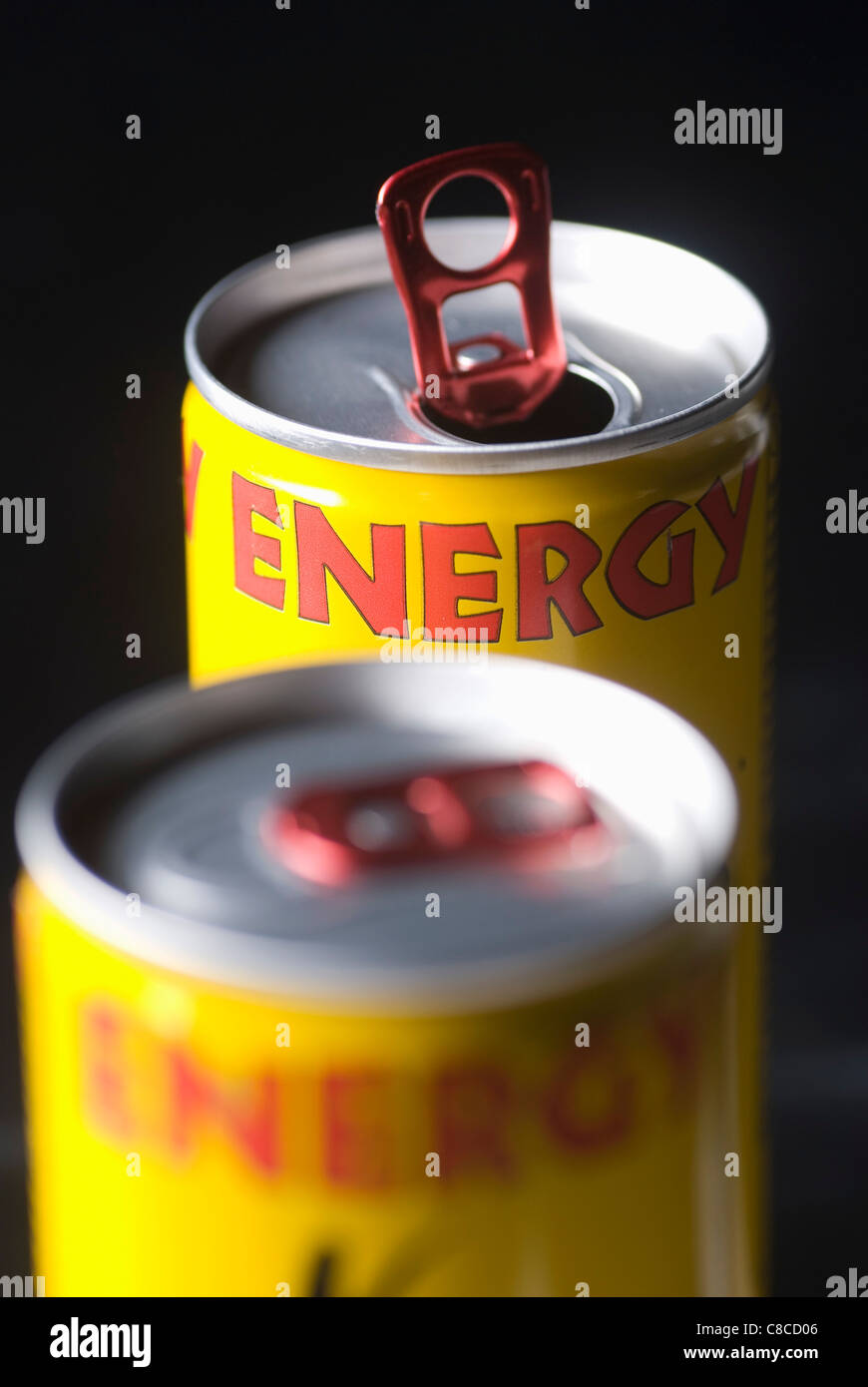 Can of energy drink Stock Photo - Alamy