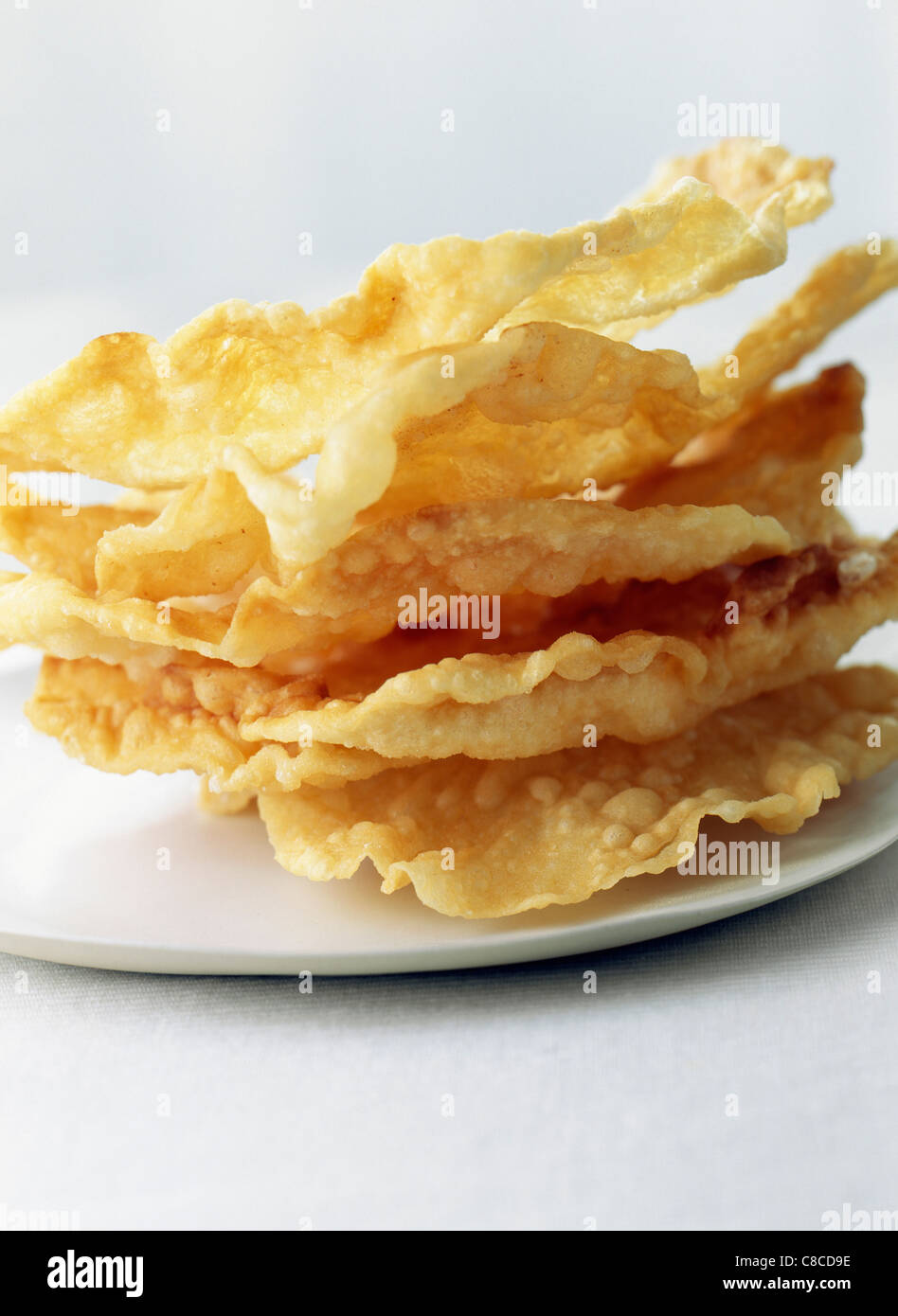 Spanish-style crunchy pancakes Stock Photo - Alamy